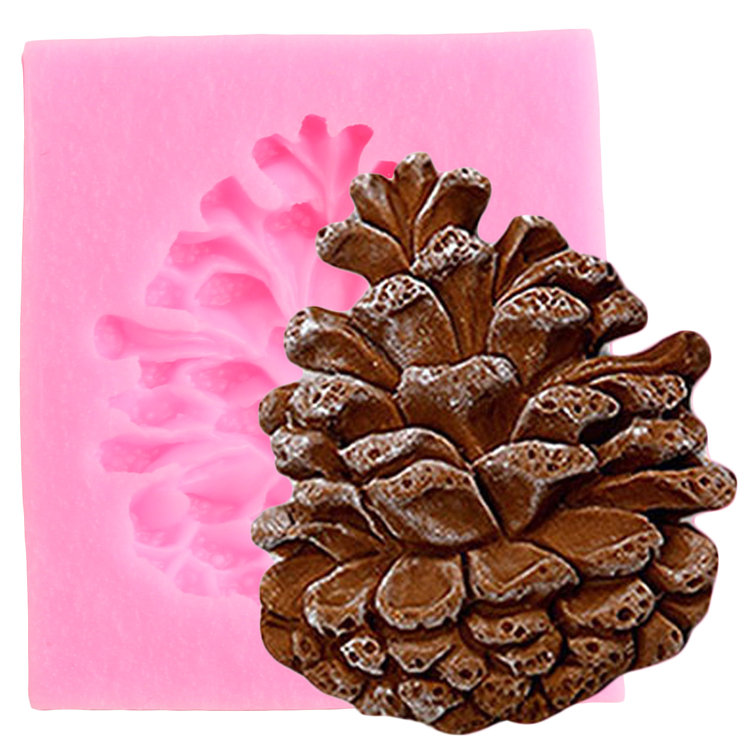 Pine Nuts Cone Silicone Fondant Mold